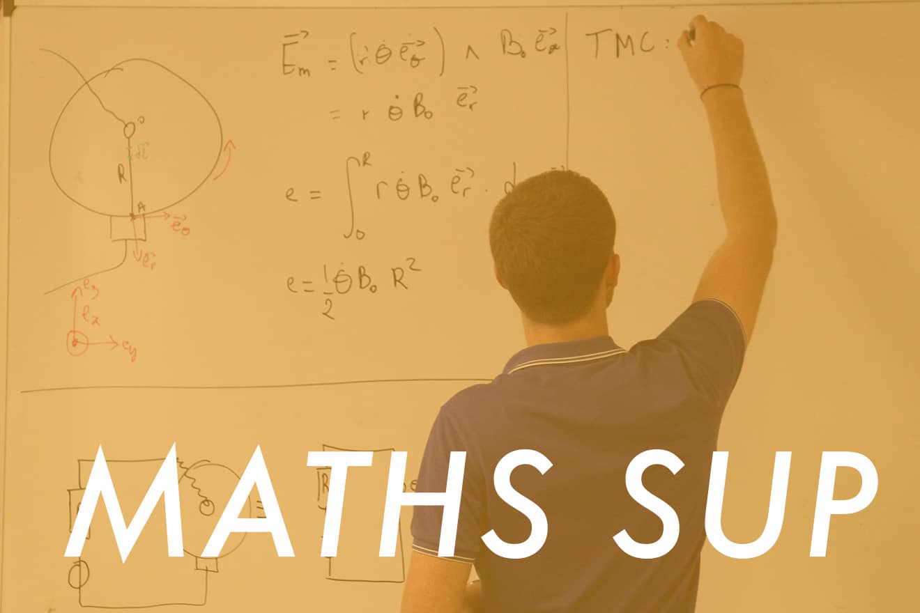 Programmes : lycée, prépa HEC, maths Sup et maths Spé