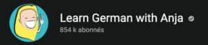Meilleures chaines YouTube pour apprendre l'allemand