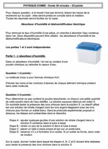 Réussir brevet physique chimie : conseils, questions, annales